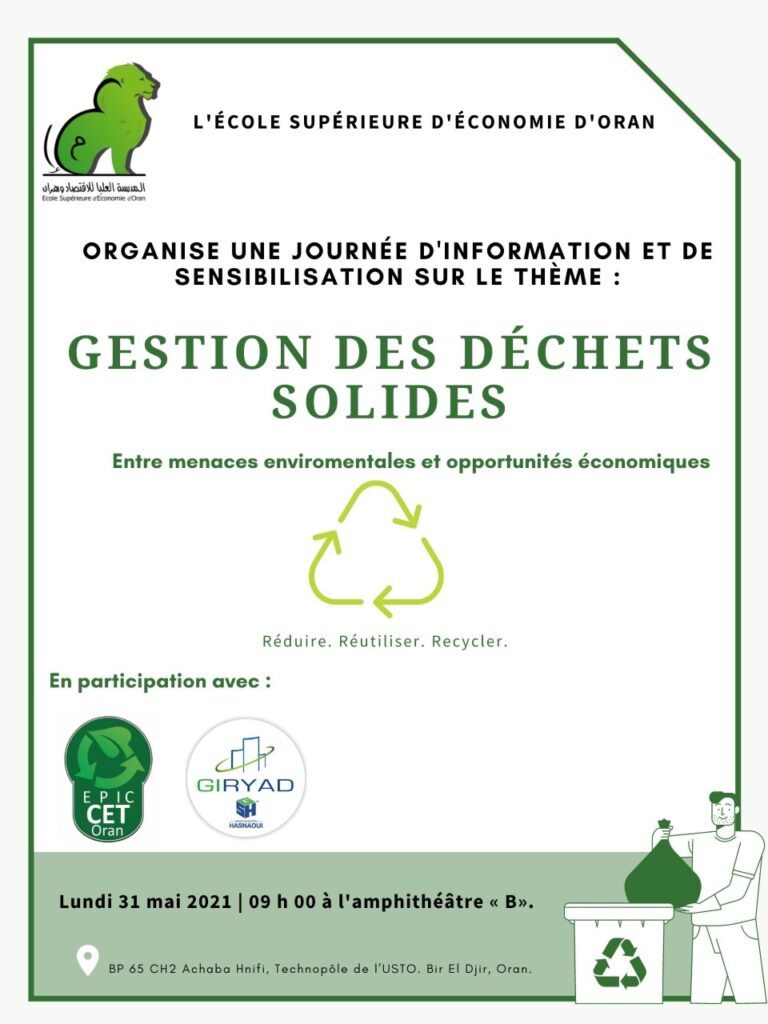 The school days – Welcome to Oran Graduate School of Economics